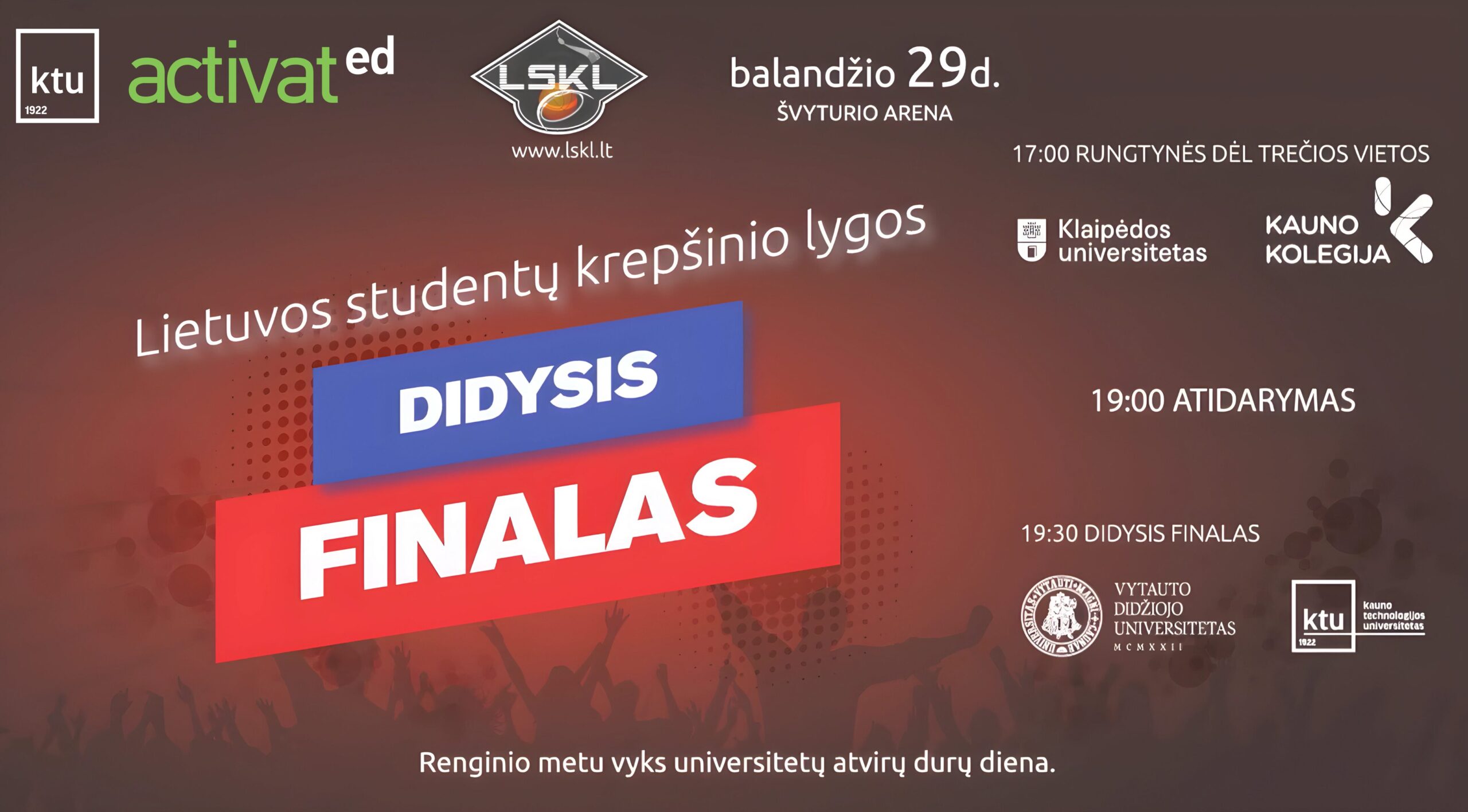 KTU basketball team seeking triumph in LSKL finals - Sports and ...